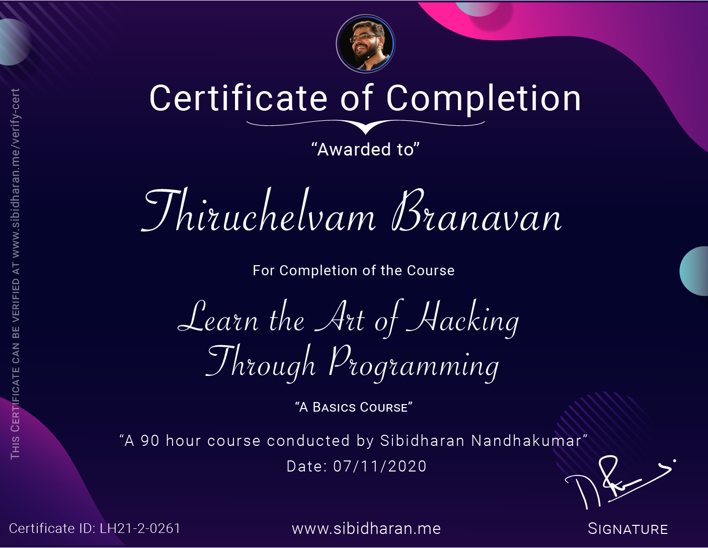 Branavan Thiruchelvam - Lexweb | LinkedIn